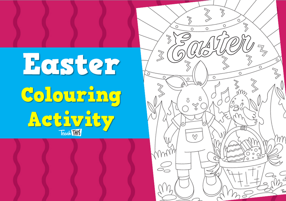 Easter - Colouring Activity :: Teacher Resources and Classroom Games ...