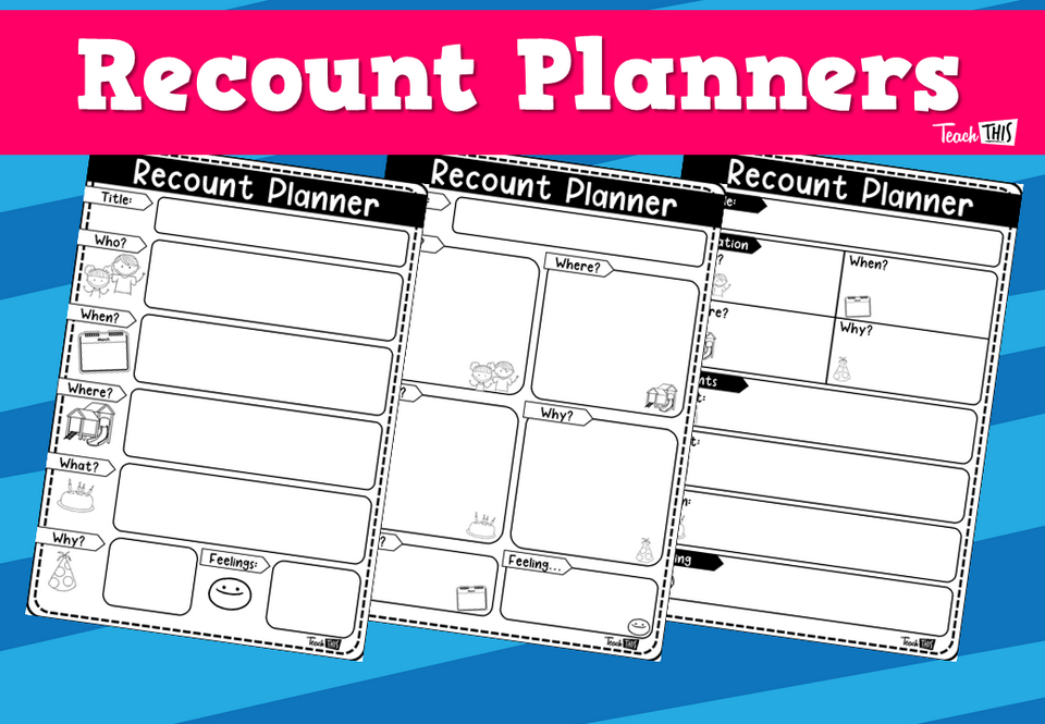 Recount Planners :: Teacher Resources and Classroom Games :: Teach This