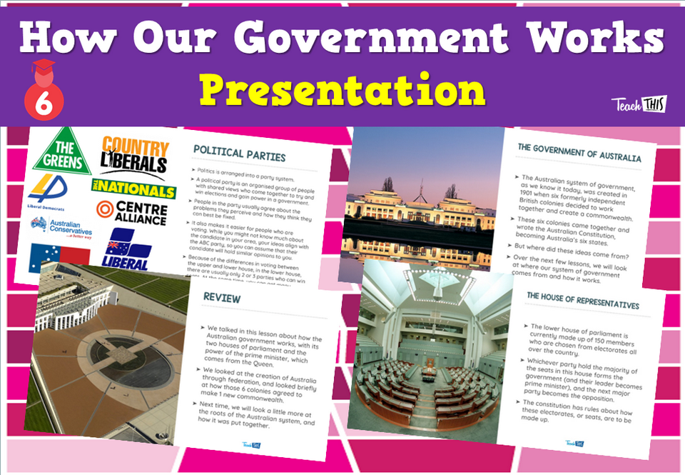 How Our Government Works - Presentation :: Teacher Resources and ...