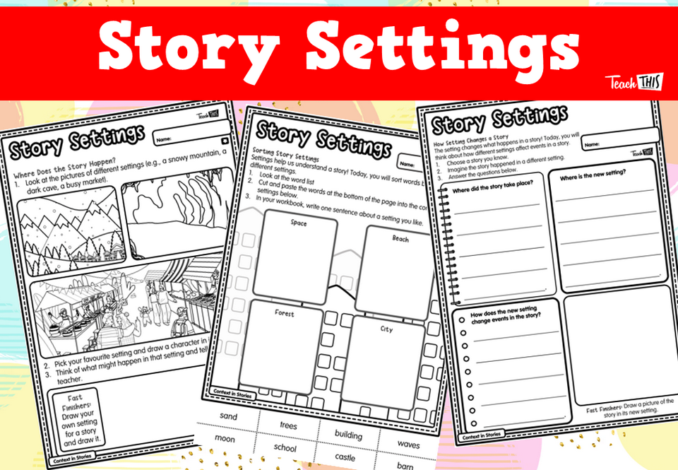 Story Settings :: Teacher Resources and Classroom Games :: Teach This