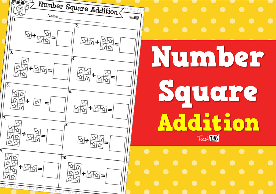 Number Square Addition :: Teacher Resources and Classroom Games ...
