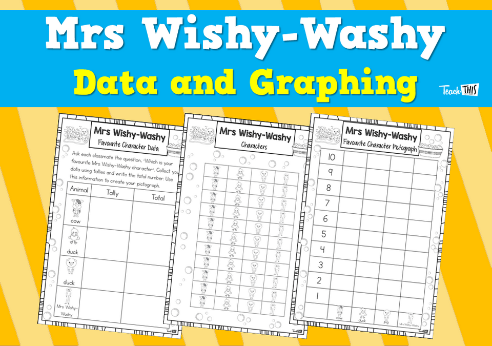 Mrs Wishy-Washy Data and Graphing :: Teacher Resources and Classroom ...