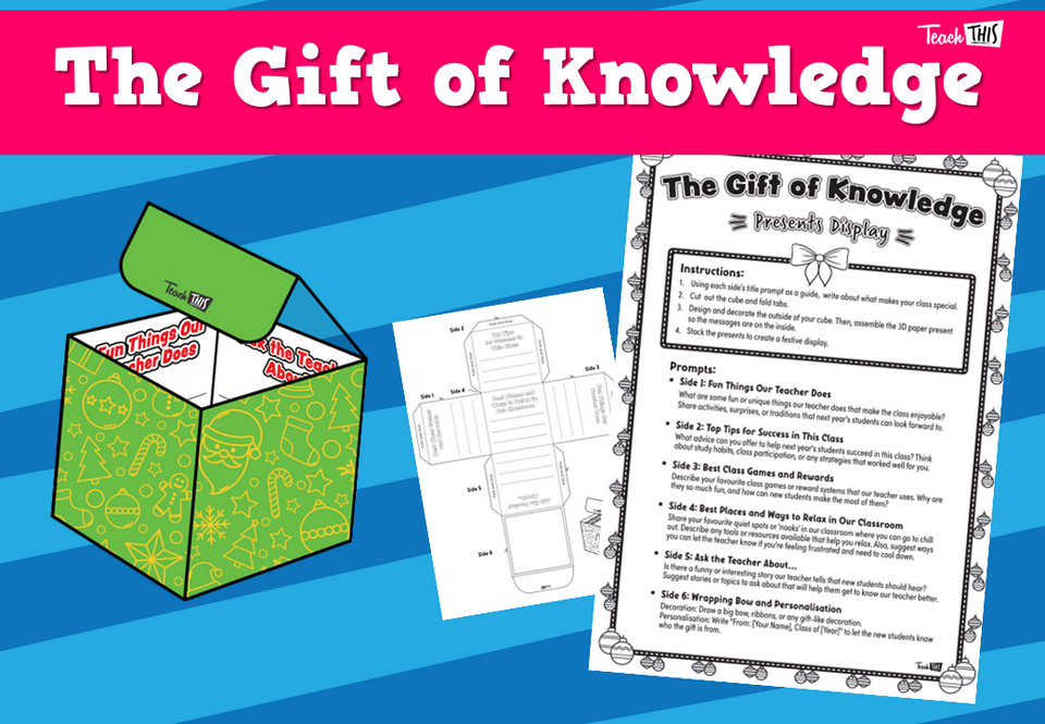 The Gift of Knowledge :: Teacher Resources and Classroom Games :: Teach This