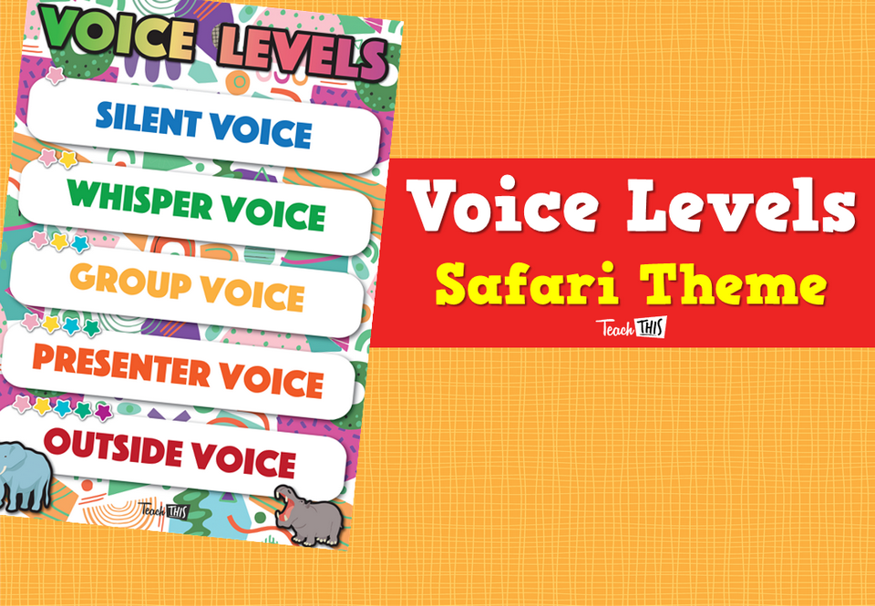 Voice Level - Safari Theme :: Teacher Resources and Classroom Games ...