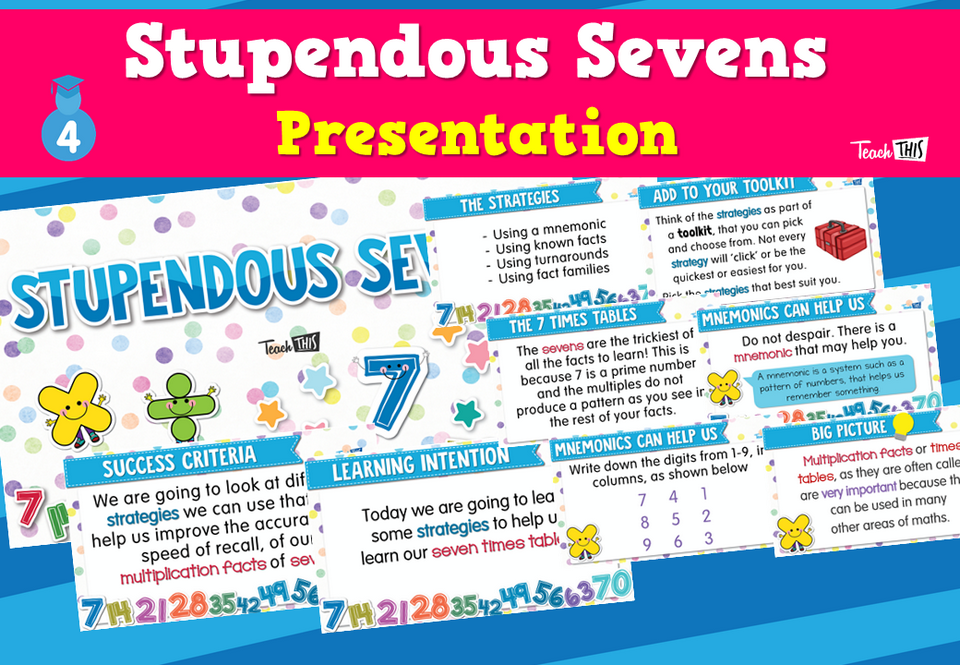 Stupendous Sevens - Presentation :: Teacher Resources and Classroom ...