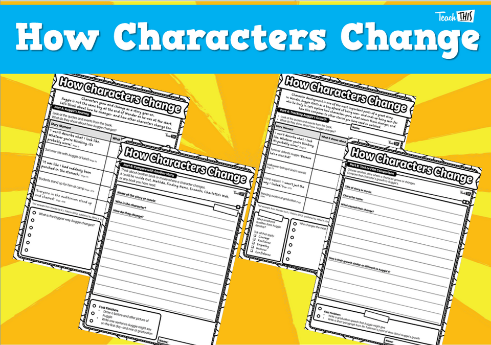 How Characters Change :: Teacher Resources and Classroom Games :: Teach ...