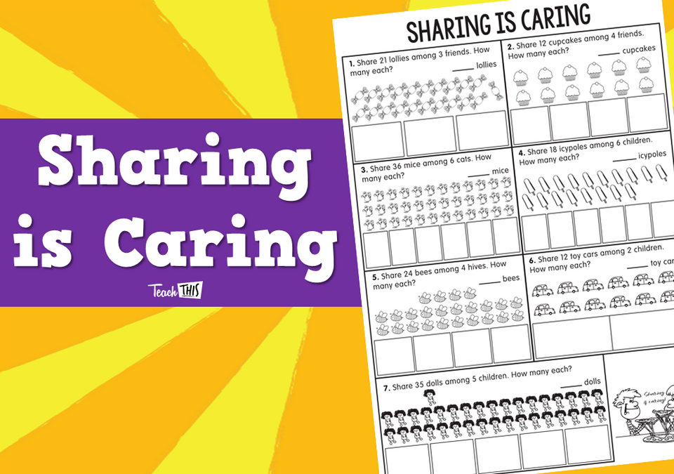 Sharing is Caring :: Teacher Resources and Classroom Games :: Teach This