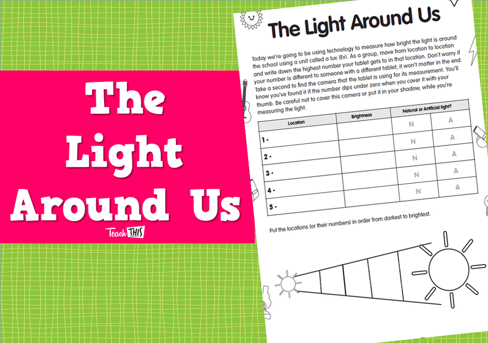 The Light Around Us :: Teacher Resources and Classroom Games :: Teach This