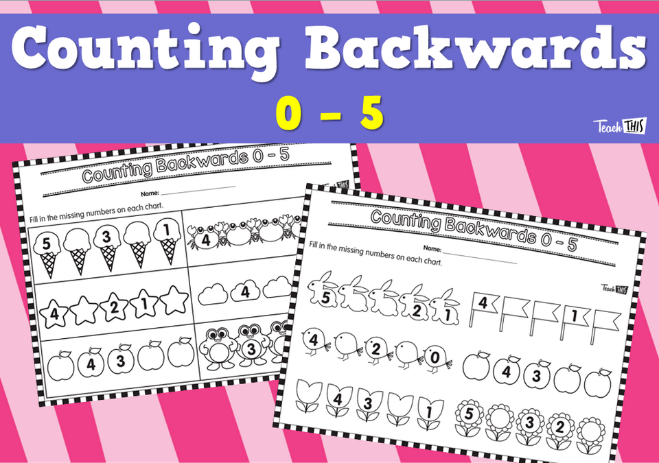 Counting Backwards 0 5 Teacher Resources And Classroom Games