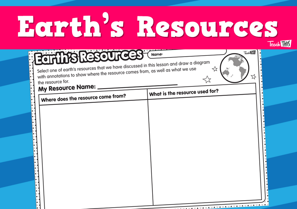 Earth's Resources :: Teacher Resources and Classroom Games :: Teach This