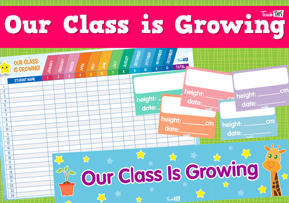 Our Class Is Growing :: Teacher Resources and Classroom Games :: Teach This