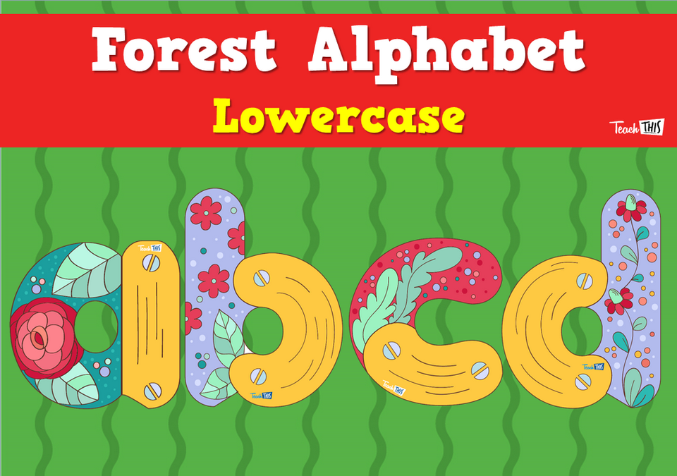 Forest Alphabet - Lowercase :: Teacher Resources and Classroom Games ...