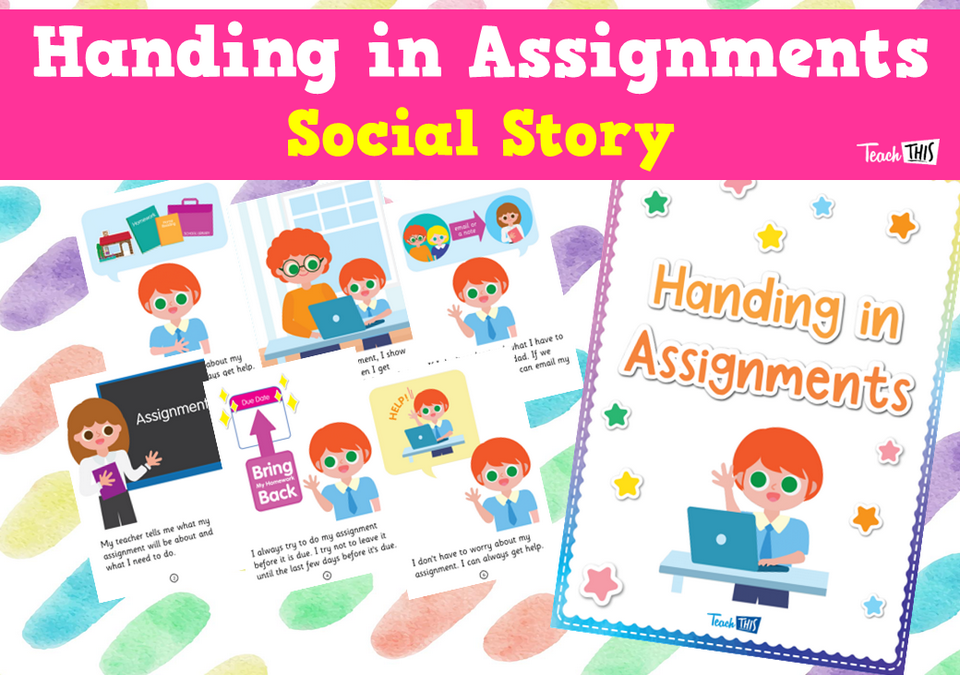Handing in Assignments - Social Story :: Teacher Resources and ...