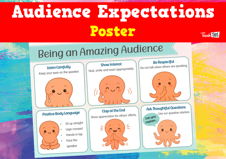 Audience Expectations Poster :: Teacher Resources and Classroom Games ...