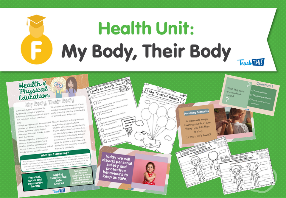 Health Unit: My Body, Their Body :: Teacher Resources and Classroom ...