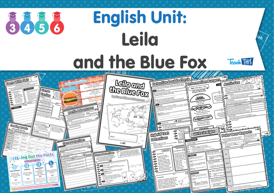 English Unit: Leila and the Blue Fox :: Teacher Resources and Classroom ...