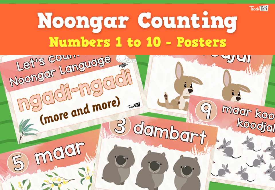 Noongar Counting Numbers - Posters :: Teacher Resources and Classroom ... Noongar Counting Numbers - Posters :: Teacher Resources and Classroom ...