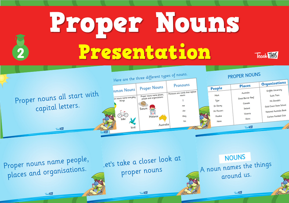 Proper Nouns - Presentation :: Teacher Resources and Classroom Games ...