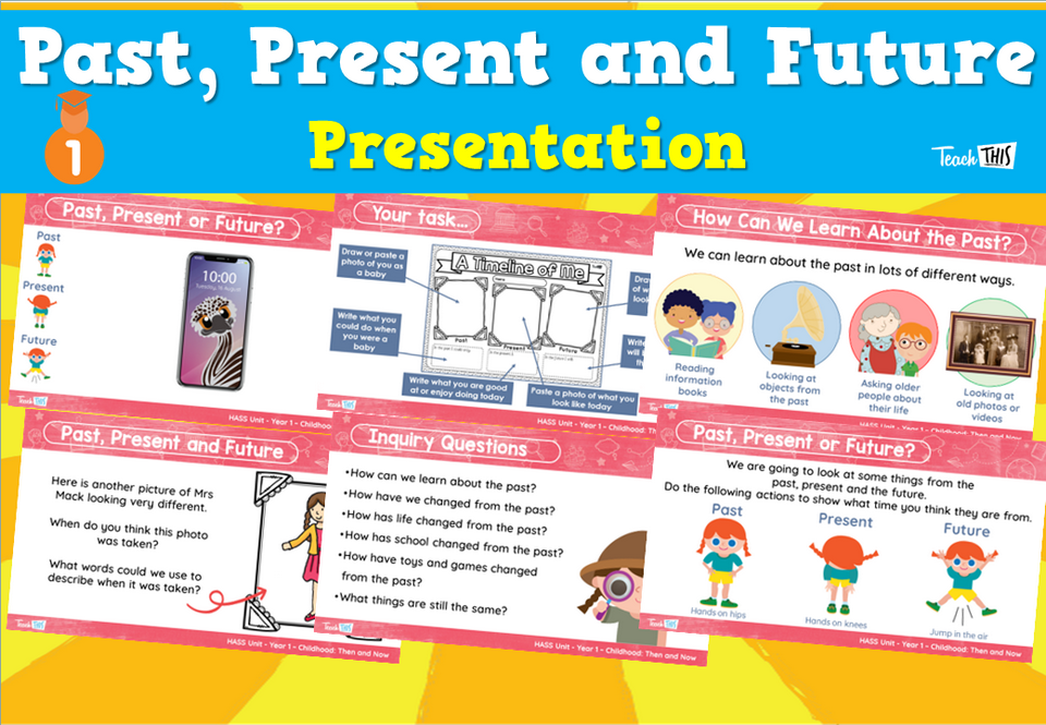 Past, Present and Future - Presentation :: Teacher Resources and ...