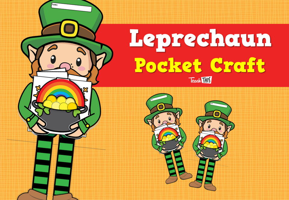 Leprechaun Pocket Craft :: Teacher Resources and Classroom Games ...
