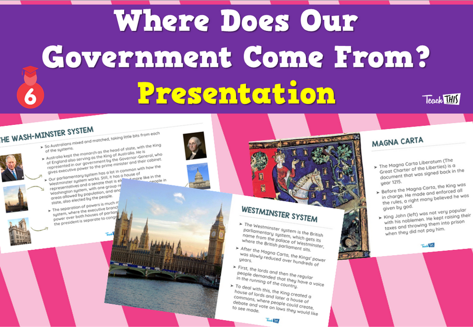 Where Does Our Government Come From? - Presentation :: Teacher ...