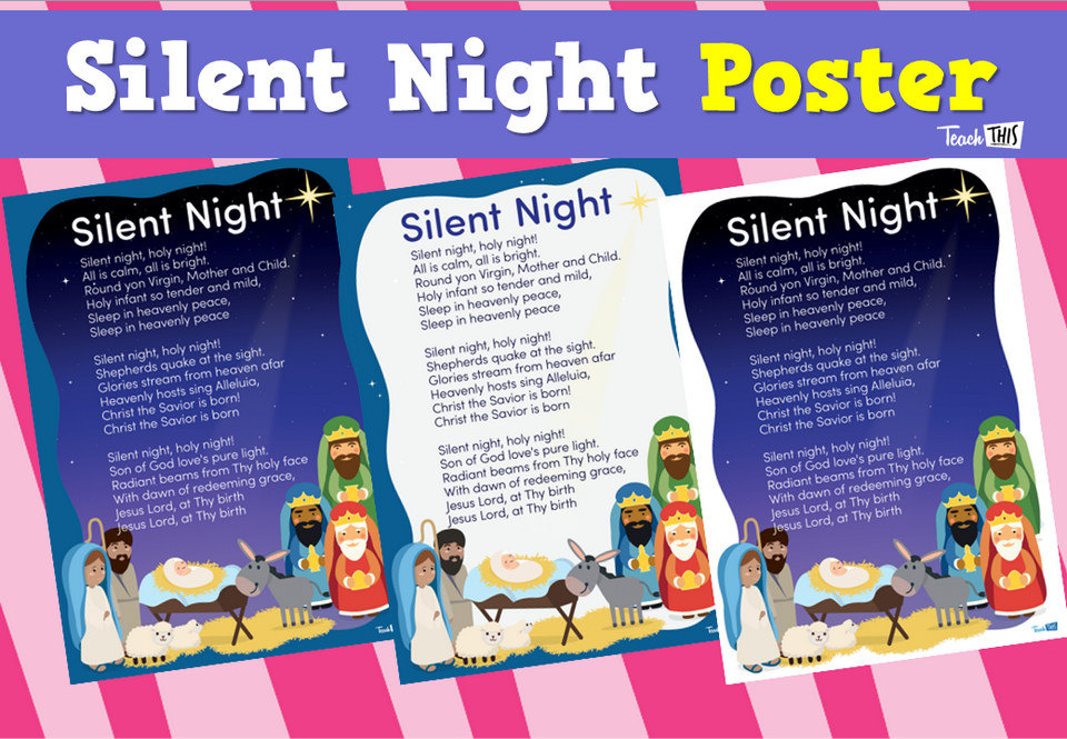 Silent Night - Colour :: Teacher Resources and Classroom Games :: Teach ...