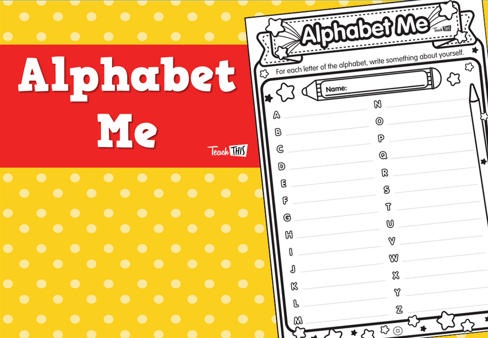 Alphabet Me :: Teacher Resources and Classroom Games :: Teach This