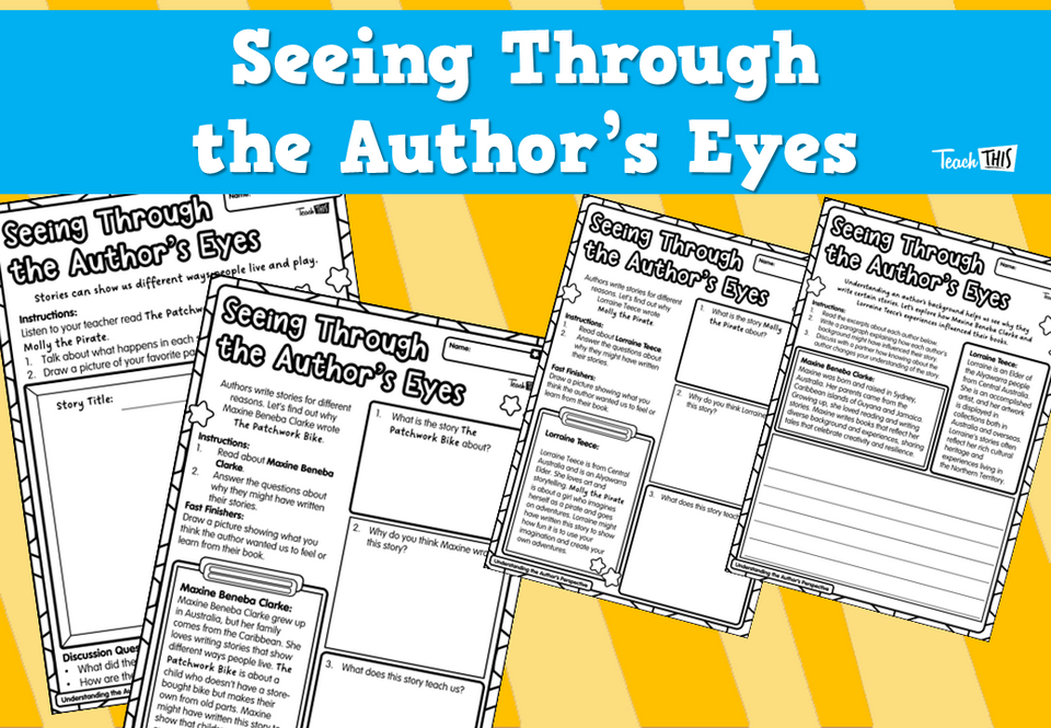 Seeing Through the Author’s Eyes :: Teacher Resources and Classroom ...