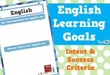 Learning Intentions & Success Criteria - TERM - Editable :: Teacher ...