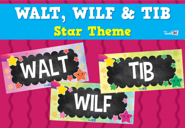WALT, WILF & TIB - Physical Science :: Teacher Resources and Classroom ...