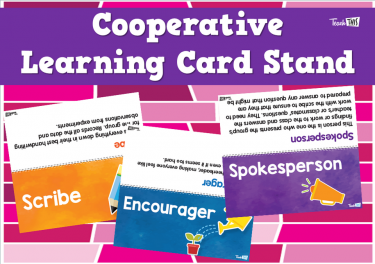 Cooperative Learning Card Label :: Teacher Resources and Classroom ...