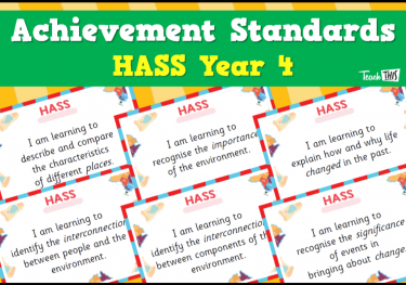 Achievement Standards - HASS Year 1 :: Teacher Resources and Classroom ...