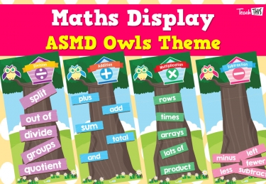 Maths Display - ASMD Ninja :: Teacher Resources and Classroom Games ...