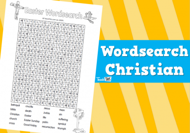 Easter Wordsearch :: Teacher Resources and Classroom Games :: Teach This