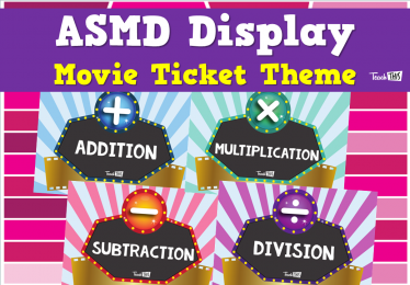 Maths Display - ASMD Flowers :: Teacher Resources and Classroom Games ...