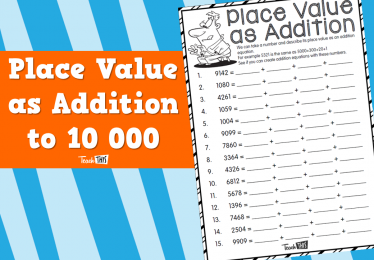 Place Value Practice To 10 000 :: Teacher Resources and Classroom Games ...